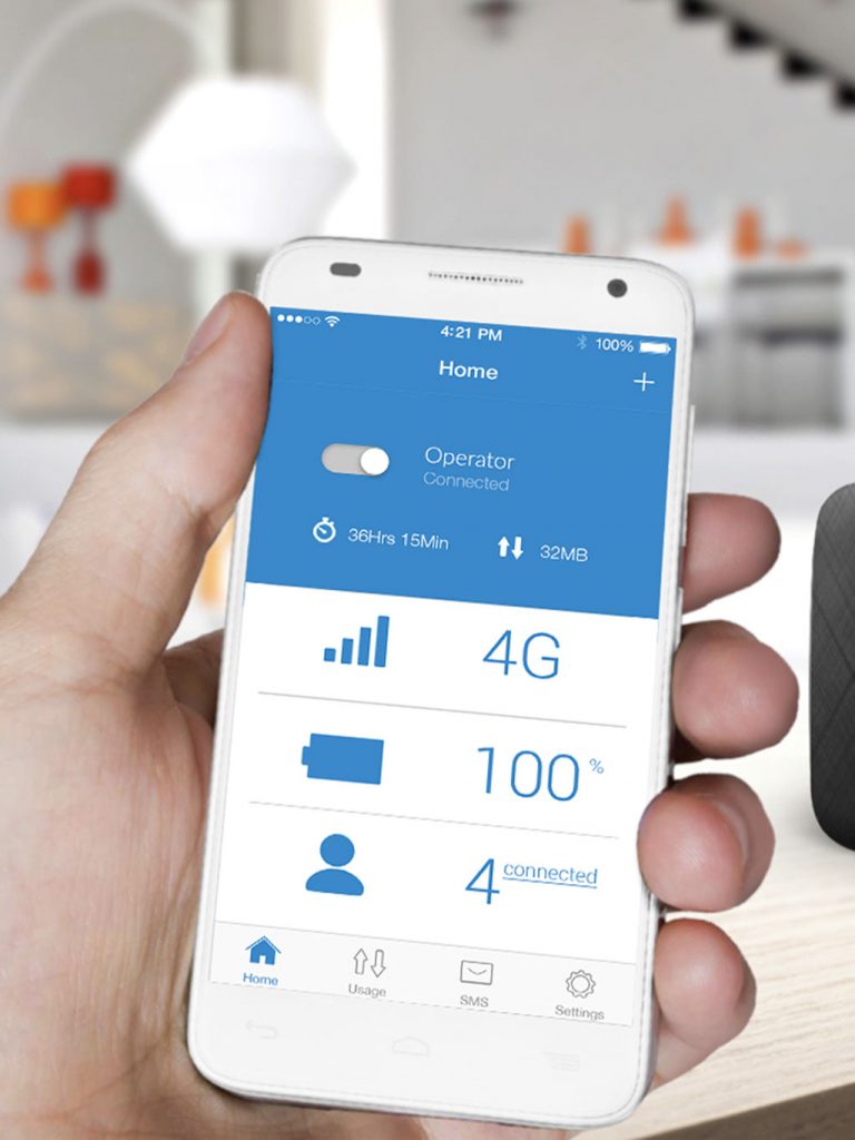 LINKZONE 4G LTE Cat4 Mobile WiFi - Alcatel