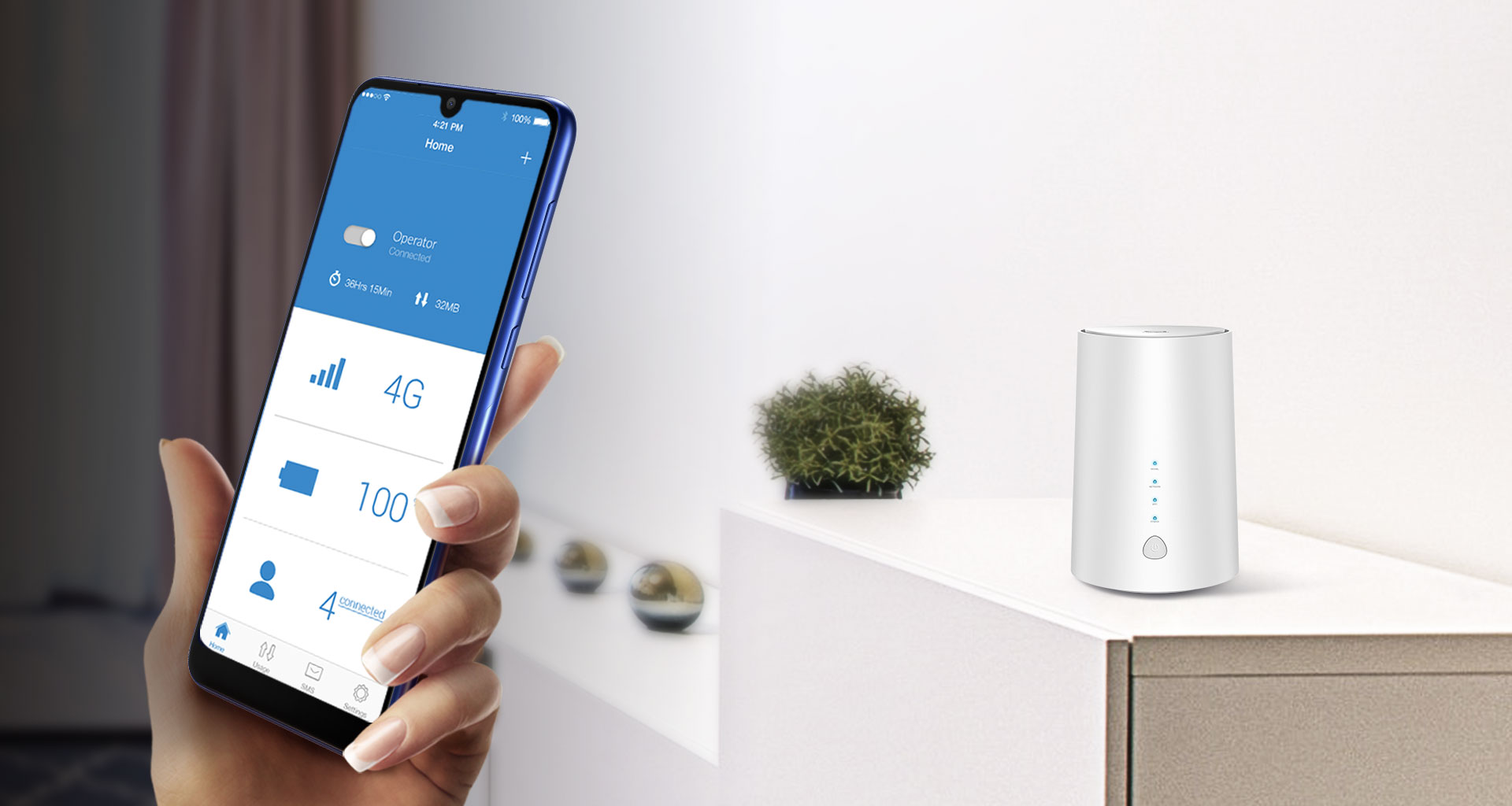 LINKHUB LTE cat7 Home Station | Alcatel Mobile